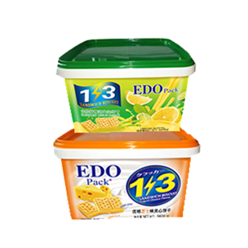 EDO pack饼干 夹心饼干（两种口味）560g/盒 优格芝士味 - 太划算商城